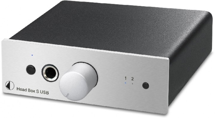 Pro-Ject Head Box S USB Silber : Kopfhörerverstärker : AZONE