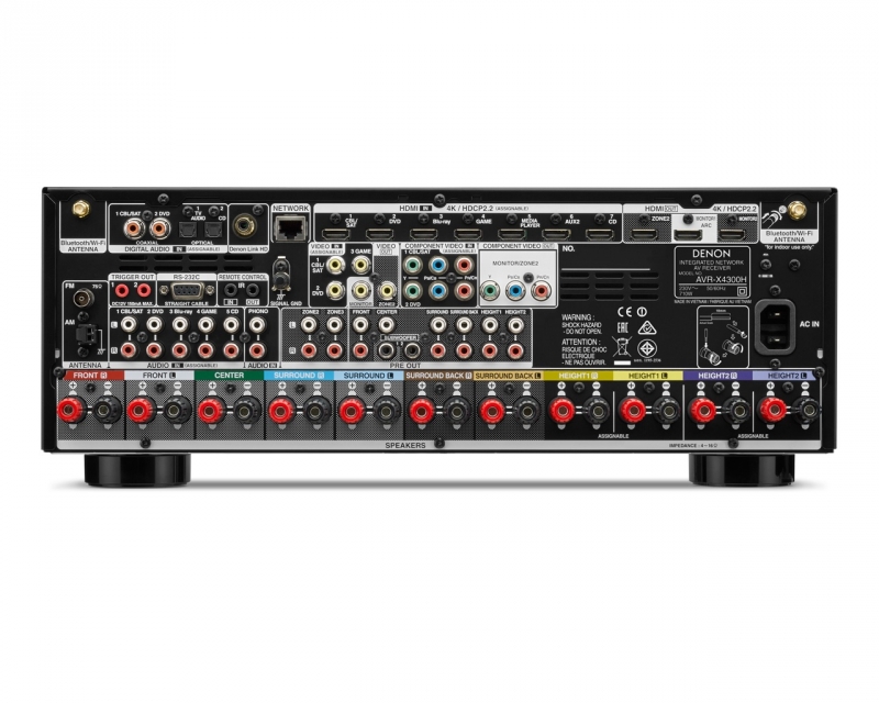 Denon AVR-X4300H Premium Silber : Receiver : AZONE