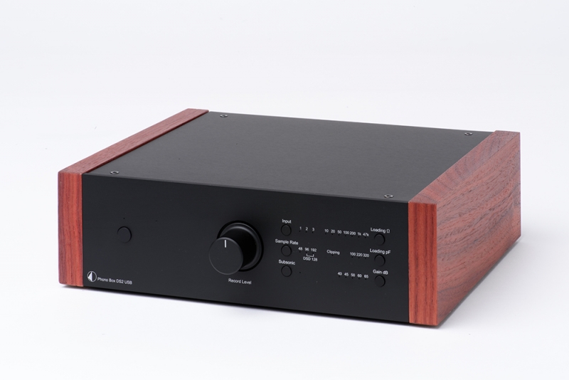 Pro-Ject Phono Box DS2 USB Schwarz / Rosenut : Phono-Vorverstärker : AZONE