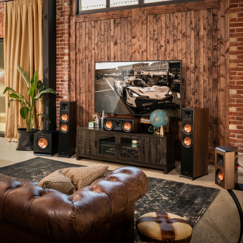 Klipsch RP-502S Walnut Vinyl : Regallautsprecher : AZONE