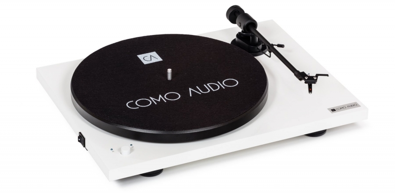 Como Audio Turntable Piano White